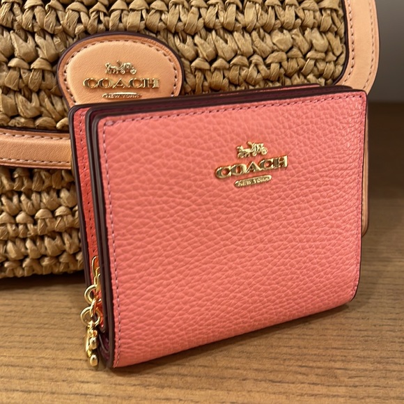 Coach | Bags | Coach Snap Wallet Watermelon Nwt | Poshmark